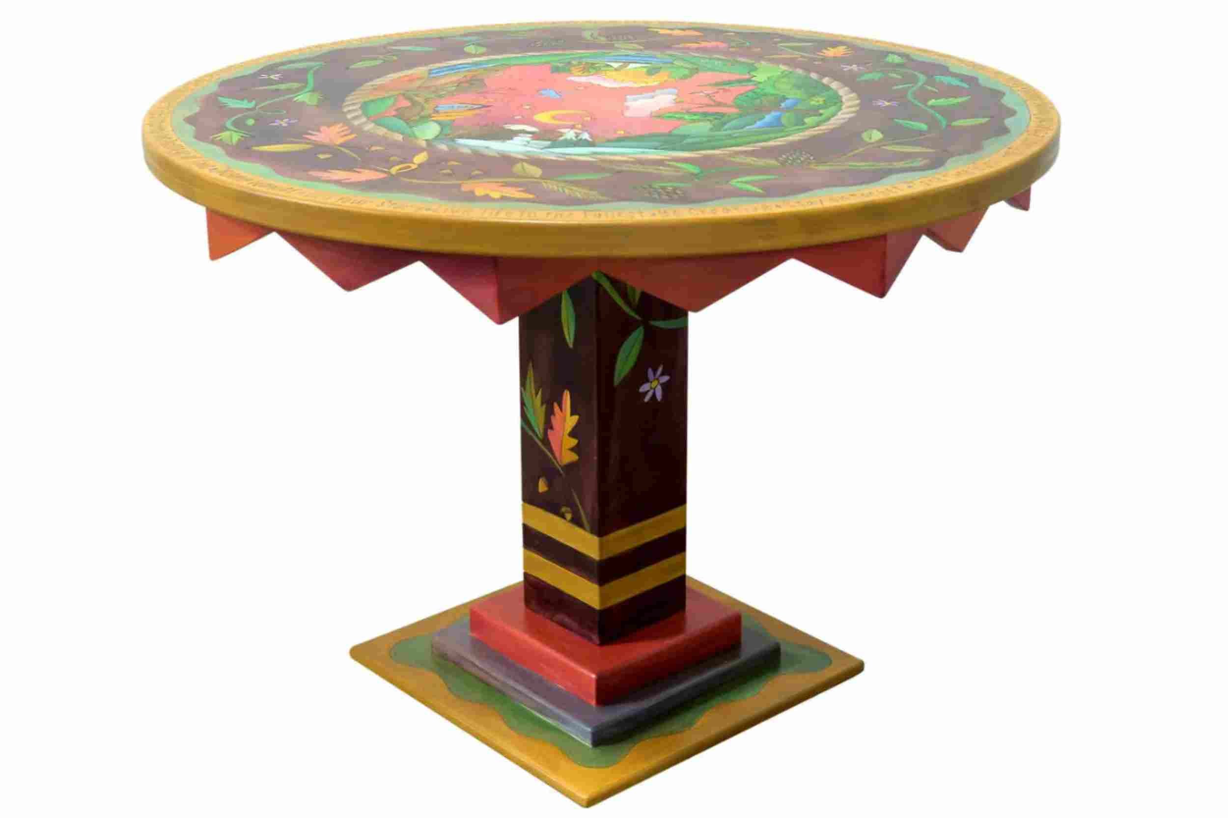 Sticks Round Dining Table — ArtCraft