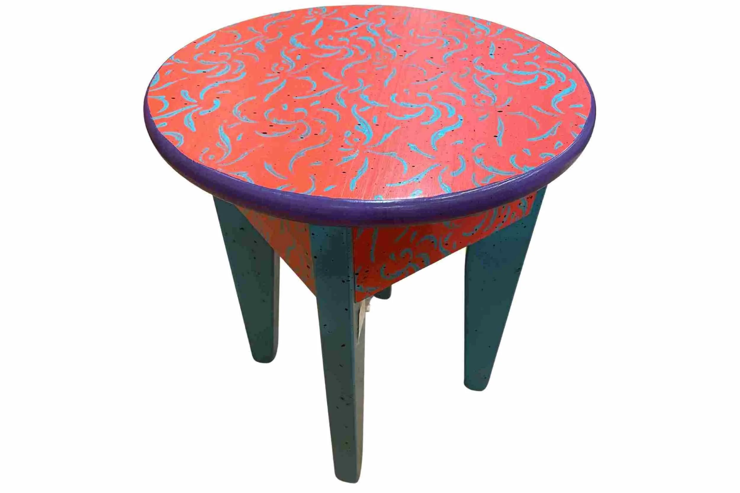 Desk with Drawers - Red — ArtCraft