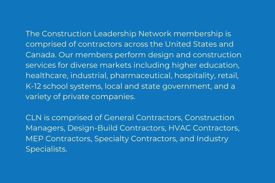 Why Join CLN? — Construction Leadership Network
