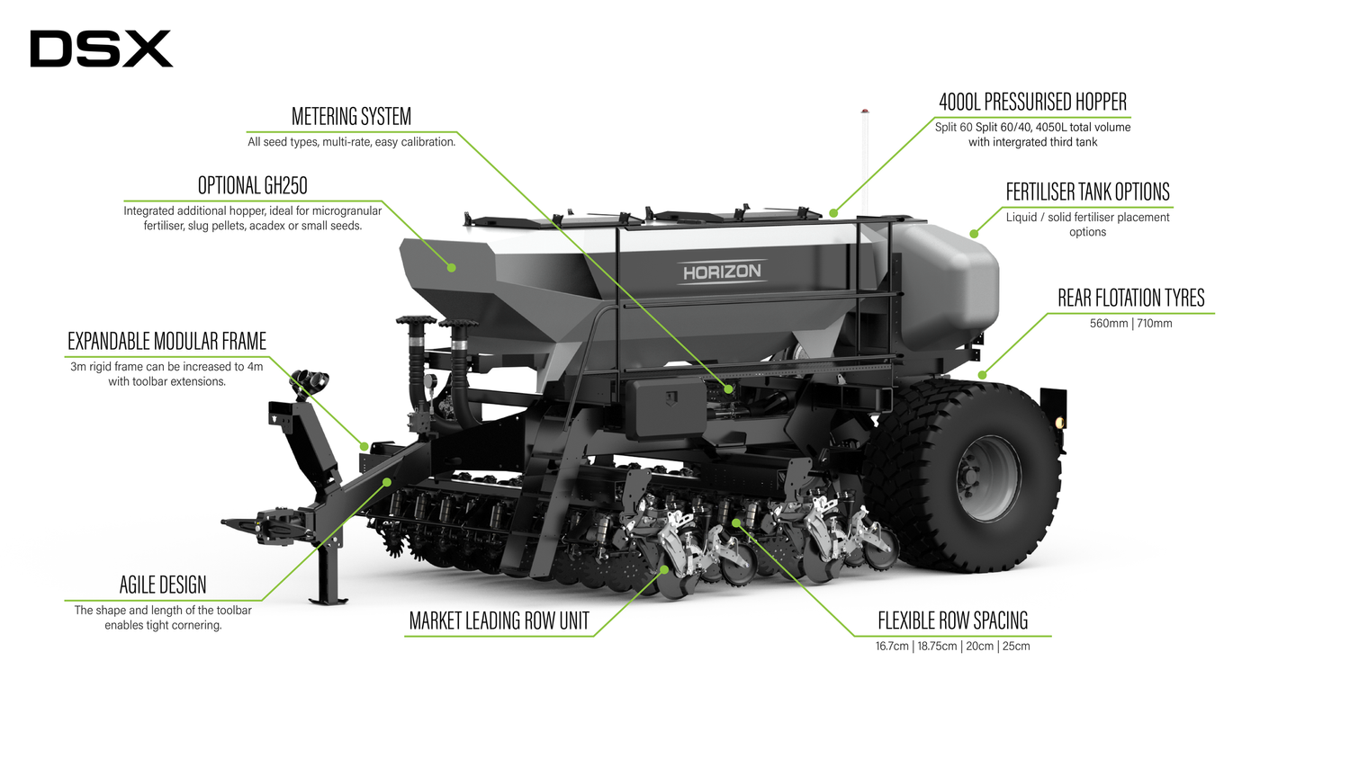 DSX No-Till Disc Drill