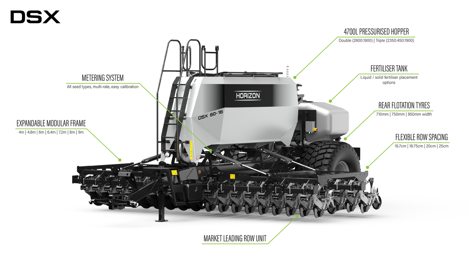 DSX No-Till Disc Drill