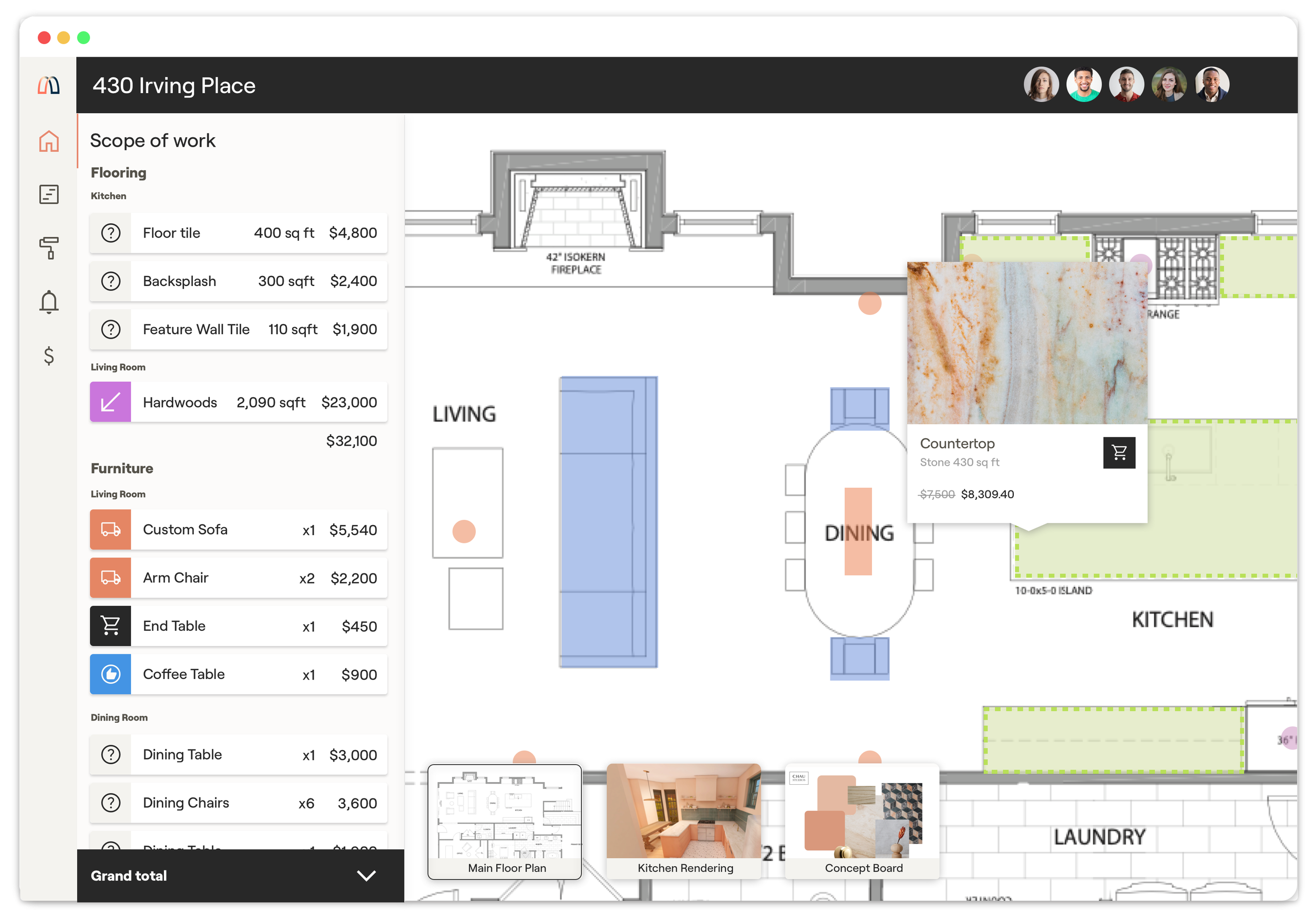 Materio — Interior Design and Design-Build Software