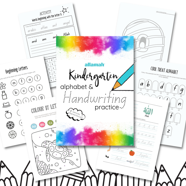 Kindergarten Alphabet and Handwriting Practice — Allamah Education