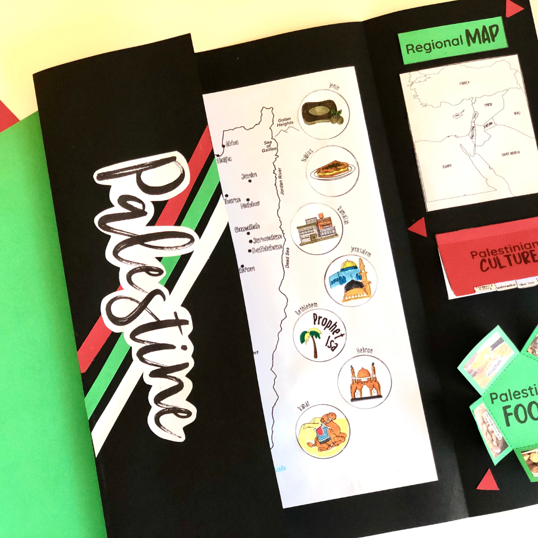 Palestine Country Study Lapbook — Allamah Education