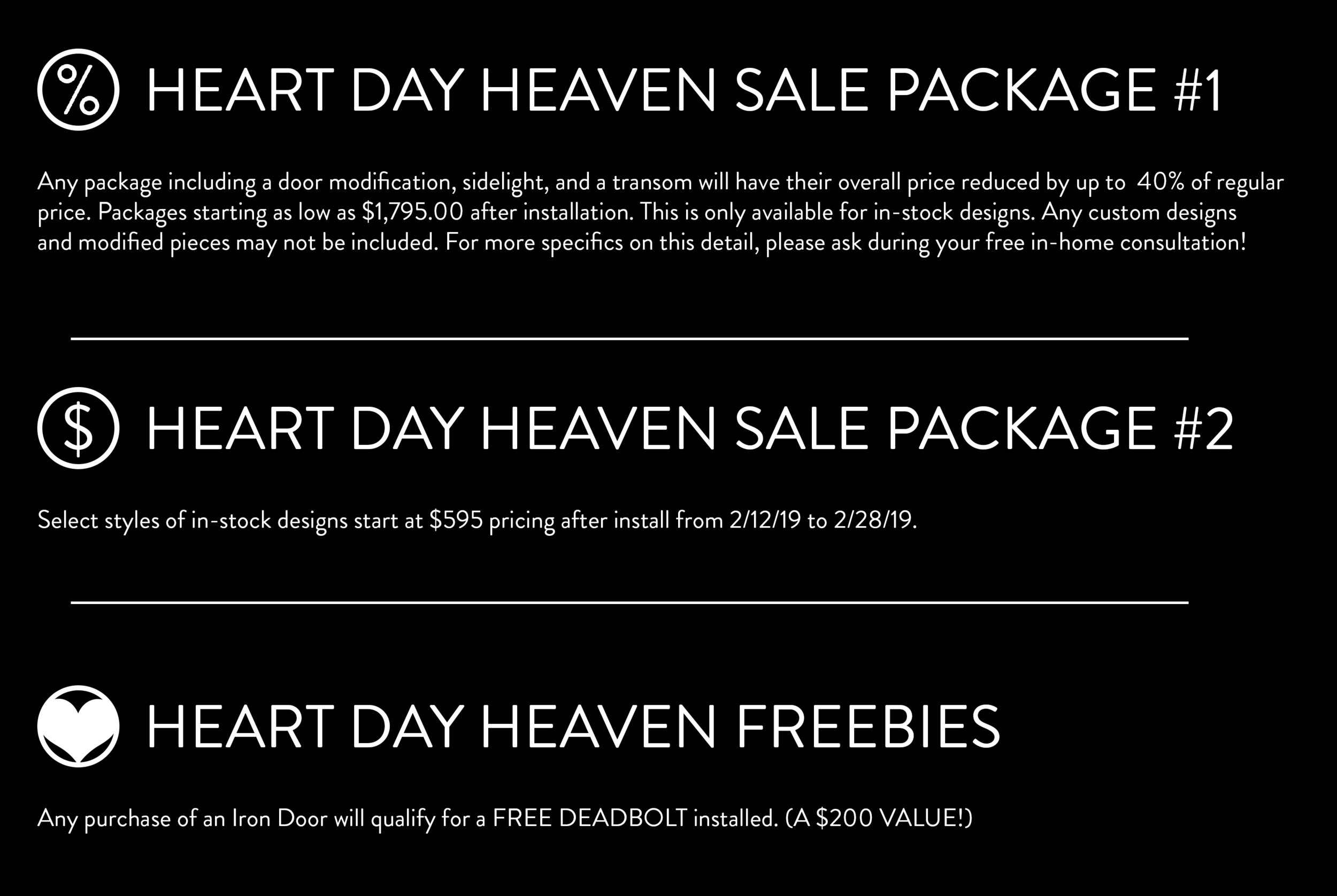 Promotions — Artistic Glass Inserts