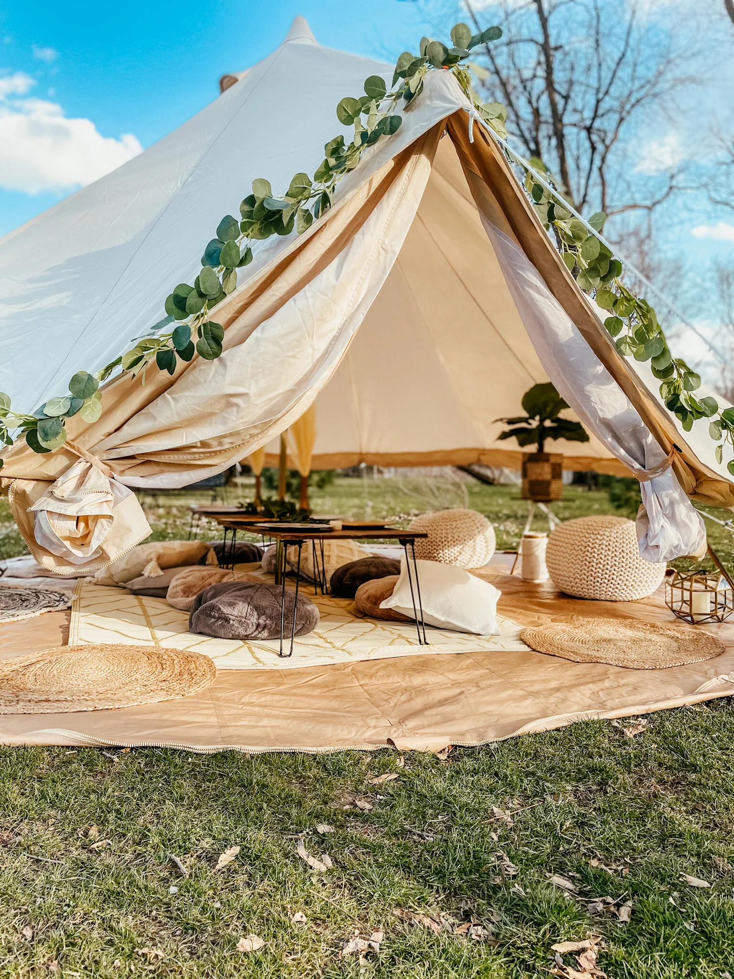 GlampeLounge — Honeybee Tents and Events