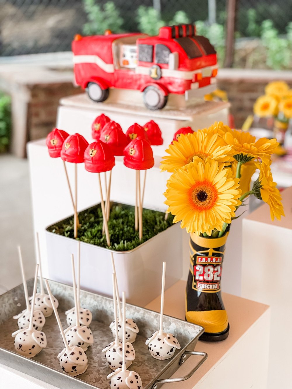 Firetruck 1st Birthday Party — Jaala & Co. | Denver Party Planning