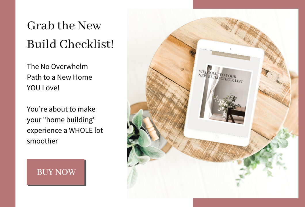 New Build Checklist — therealestatecollective