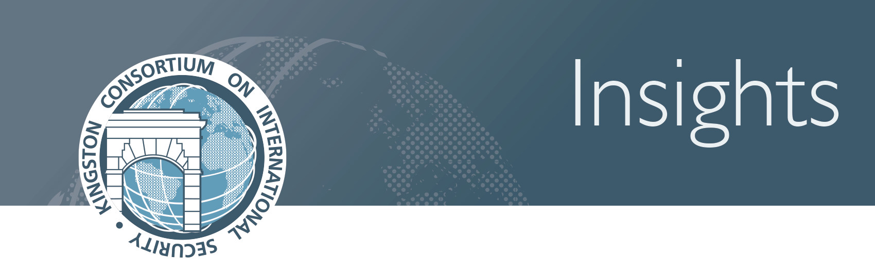 Publications — The Kingston Consortium on International Security (KCIS)