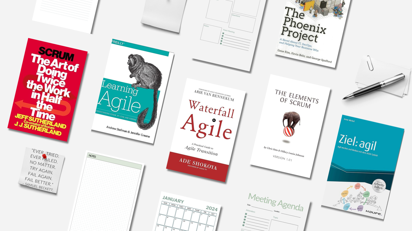 Agile methodologies: Books to dive (back) in — Natalie Huong - go digital