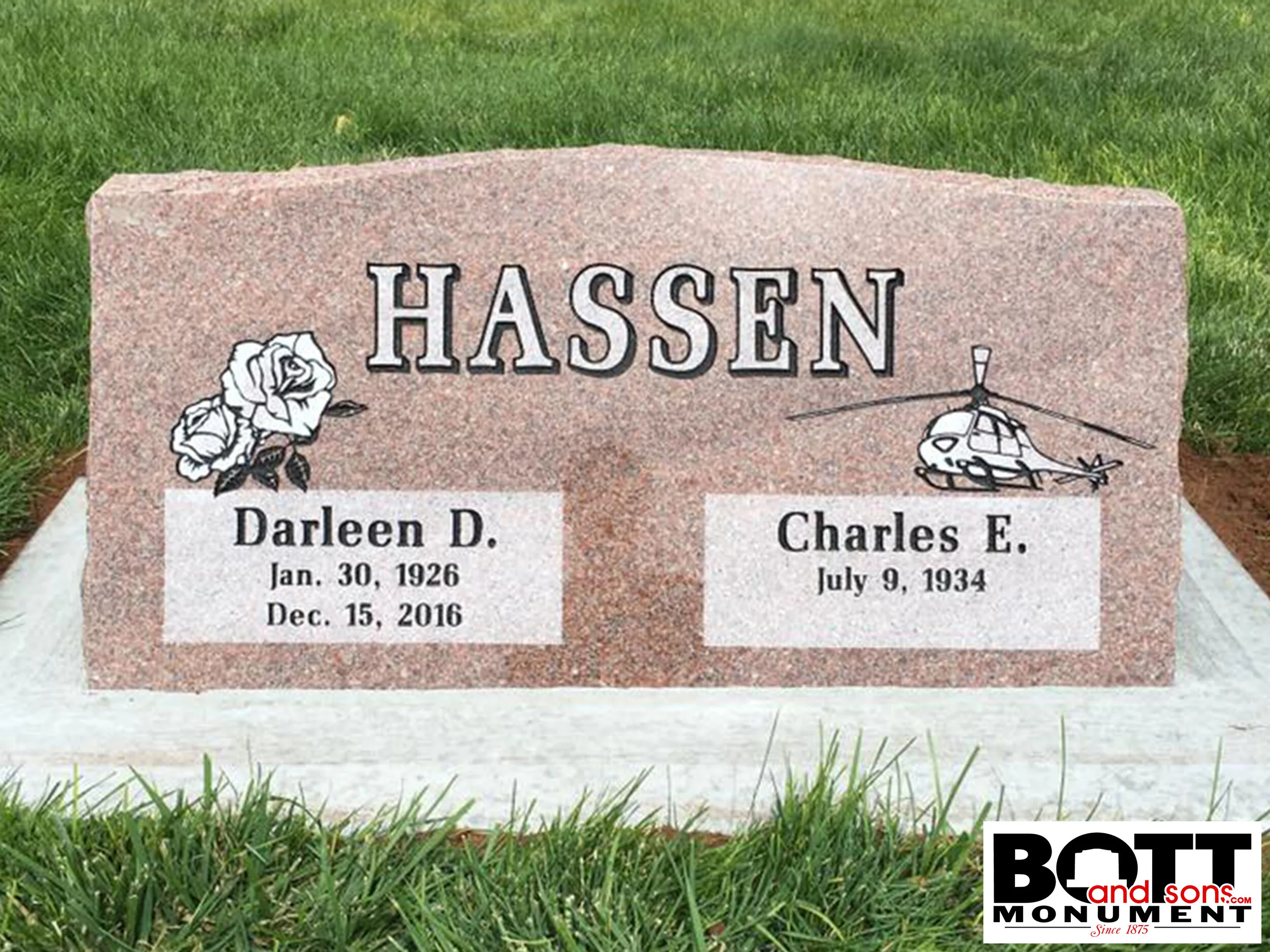 Gallery 2 — Bott and Sons Monument