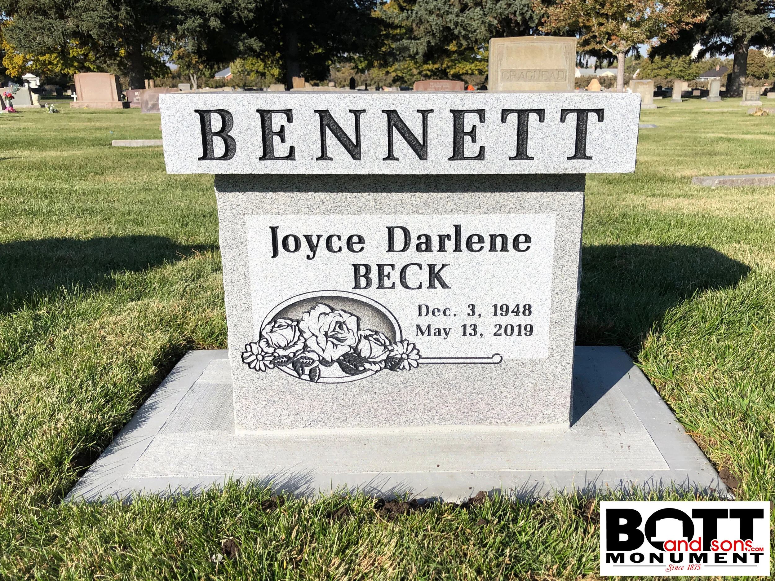 Gallery 2 — Bott and Sons Monument