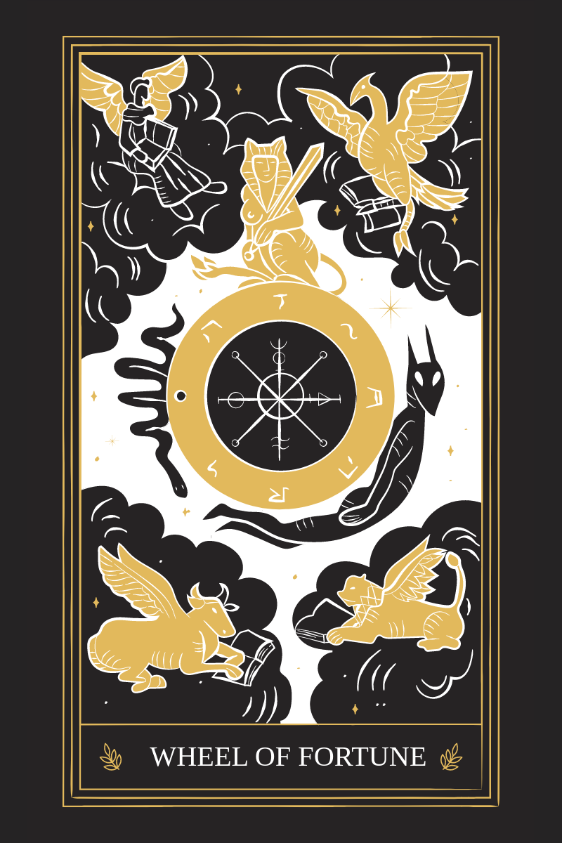 Lucky Tarot Cards — Psychic Medium Witch
