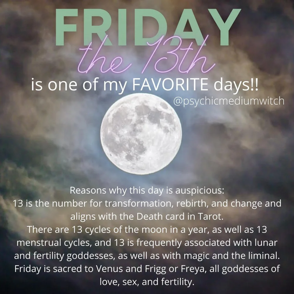Happy Friday the 13th!! — Psychic Medium Witch