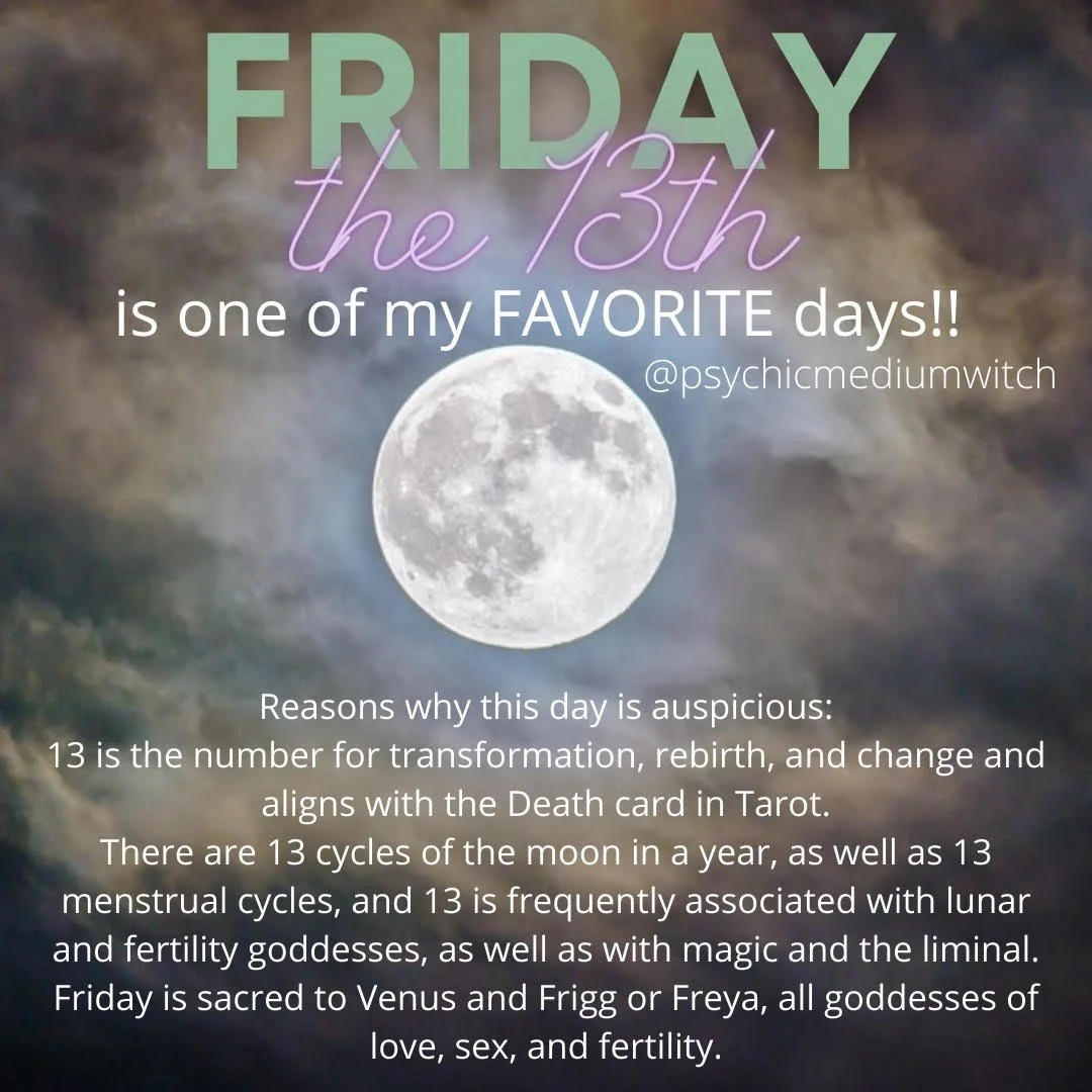 Happy Friday the 13th!! — Psychic Medium Witch