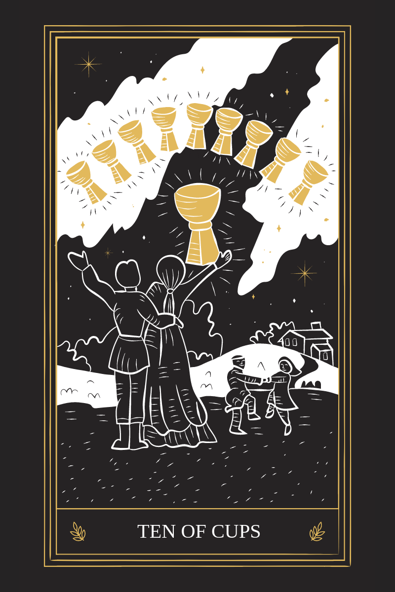 Lucky Tarot Cards — Psychic Medium Witch