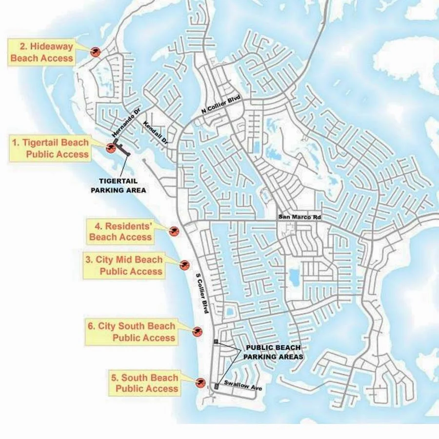 How to Visit Tigertail Beach and the Public Beaches on Marco Island ...