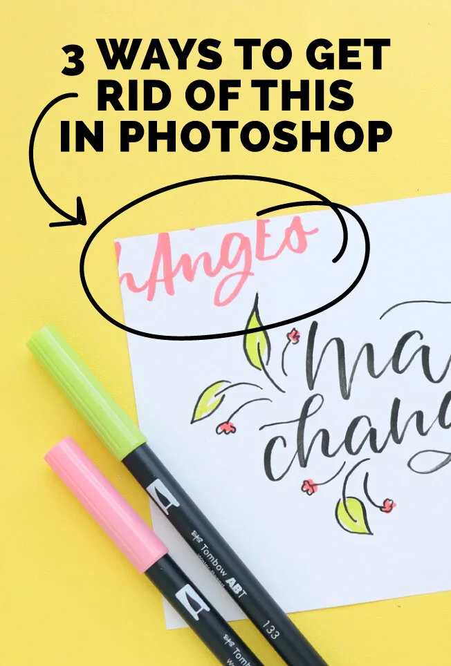 3 WAYS TO FIX LETTERING MISTAKES IN PHOTOSHOP — Weronika Zubek Fine Art