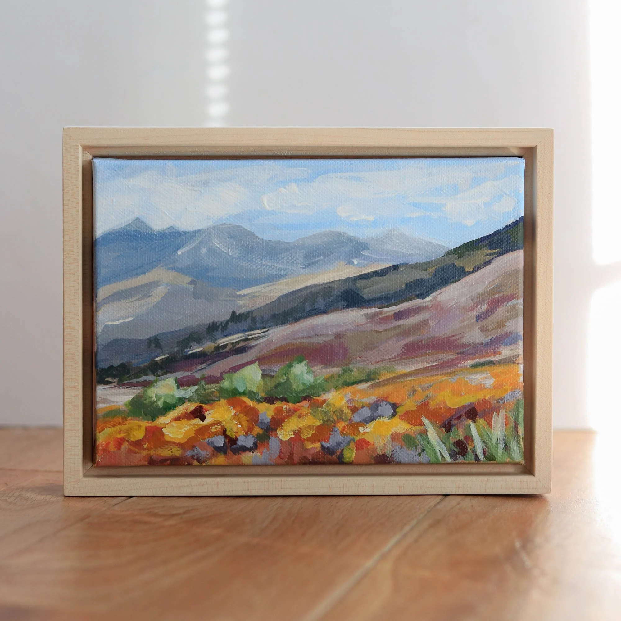 Fall 5x7 framed — Weronika Zubek Fine Art