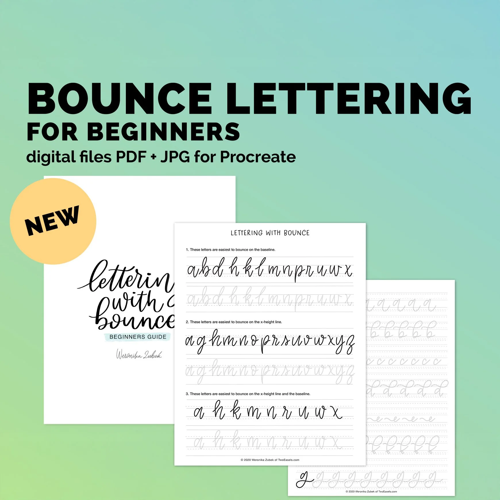 Learn how to bounce those lettering while brush lettering, practice ...