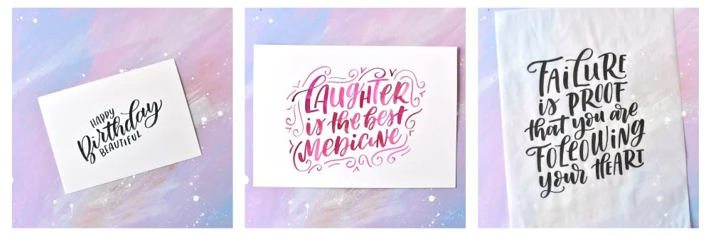 New class! Easy Peasy Lettering Layouts — Weronika Zubek Fine Art