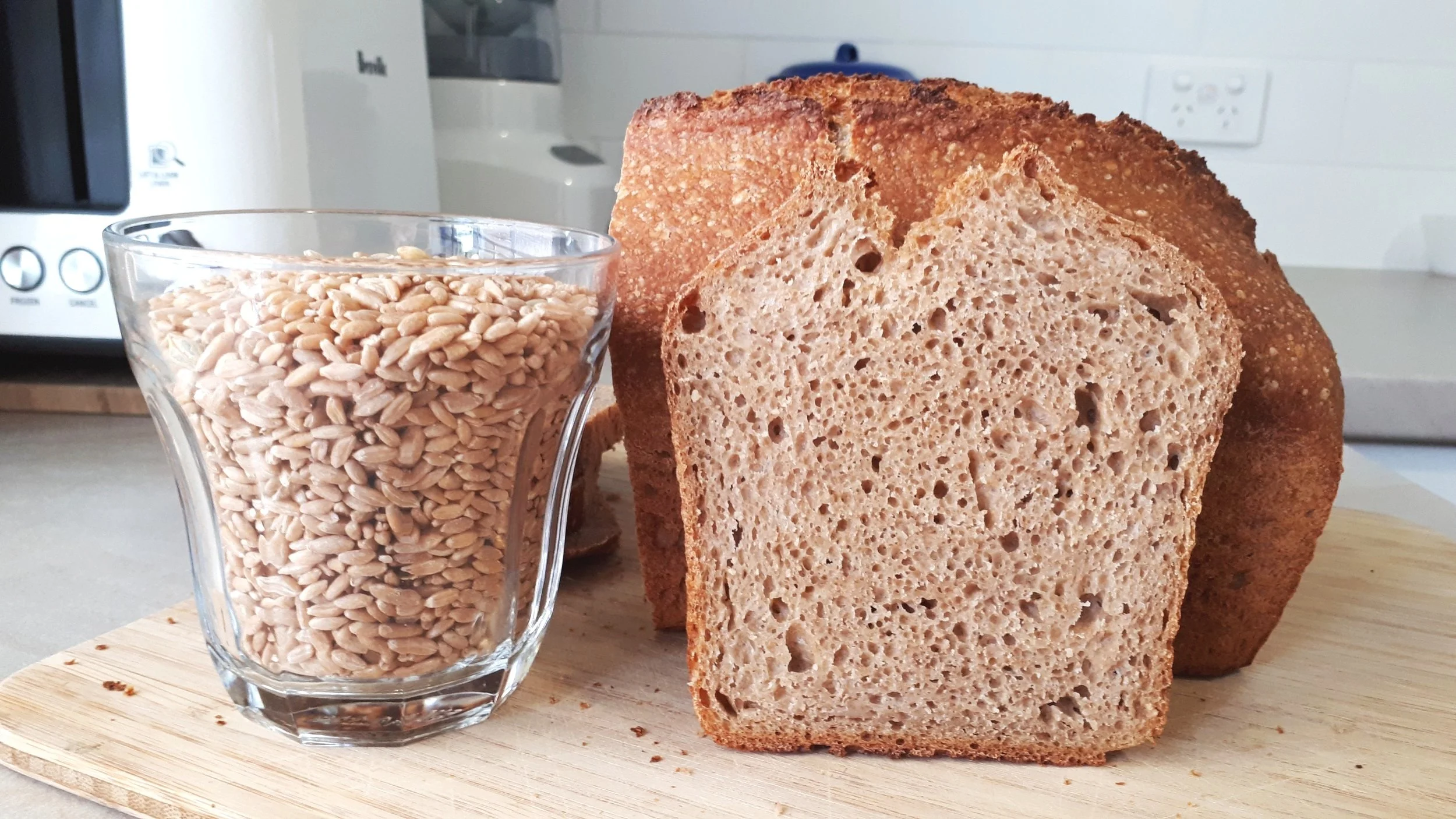Whole Spelt Sourdough Pan Bread — Elly's Everyday