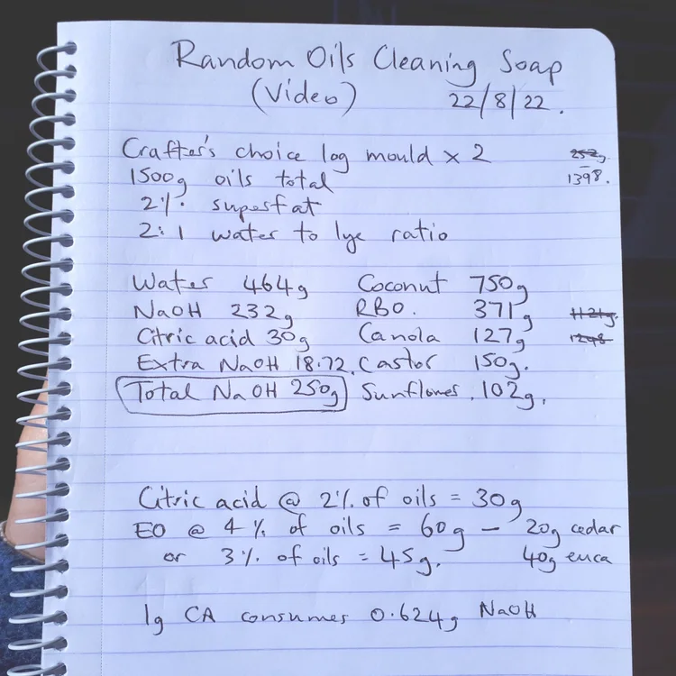 How to Make Soap to Use Up Old Oils - Recipe Formulation Technique and ...
