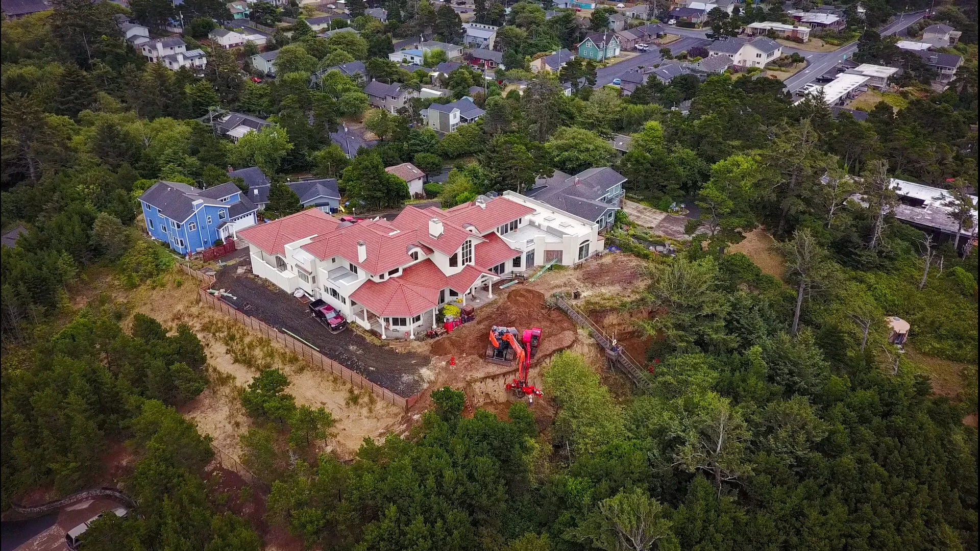 Grouted tie-back anchors, Newport, OR — PLI SystemsPLI Systems Soil ...