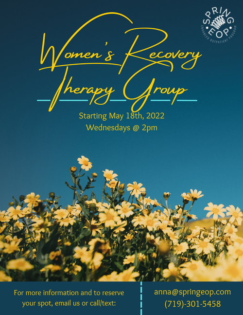 Spring EOP - Group Recovery Counseling Colorado Springs | Support ...