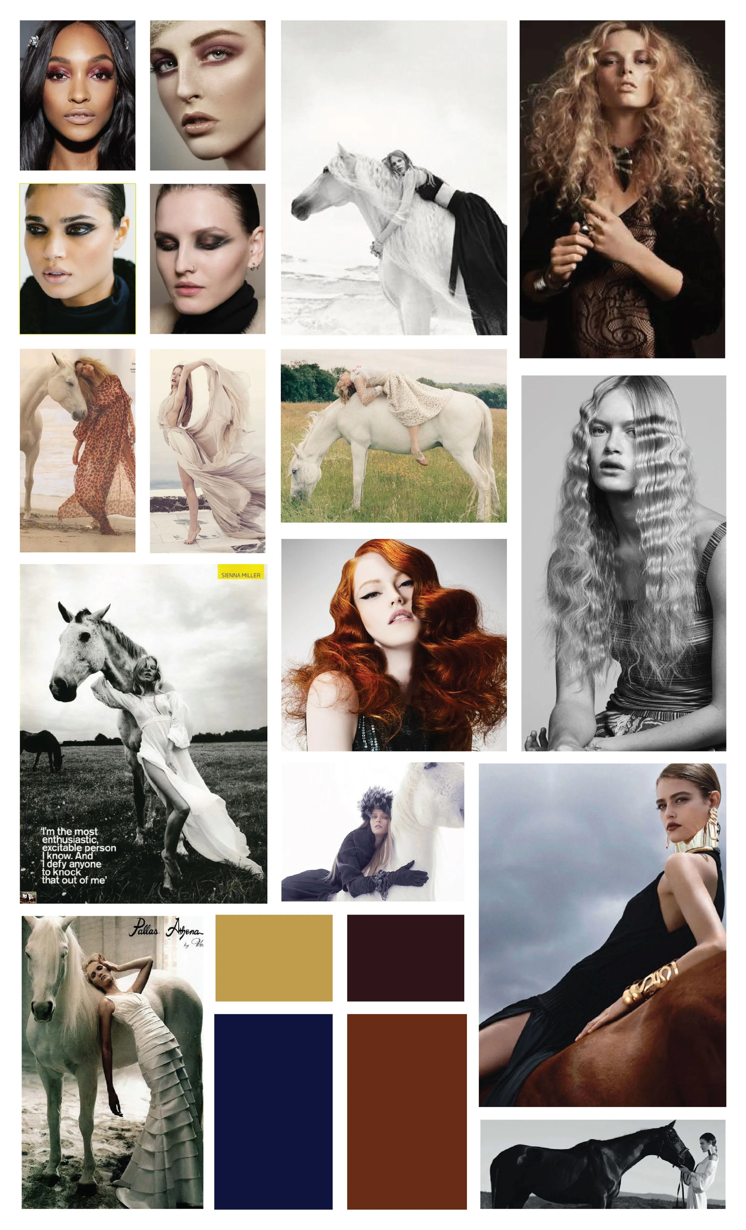 Makeup Mood Board Examples | Saubhaya Makeup