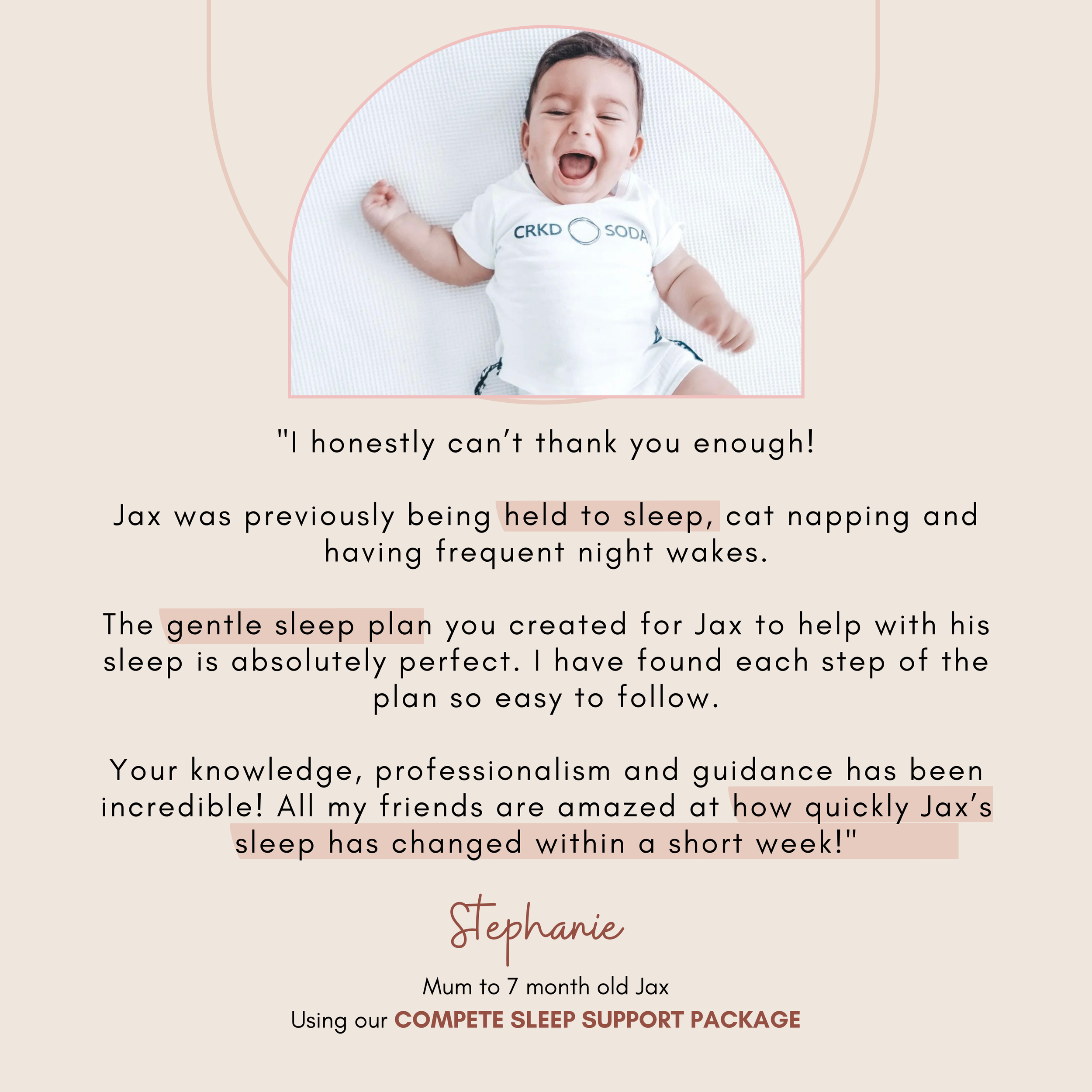 Sleep Packages — Sleep & Grow