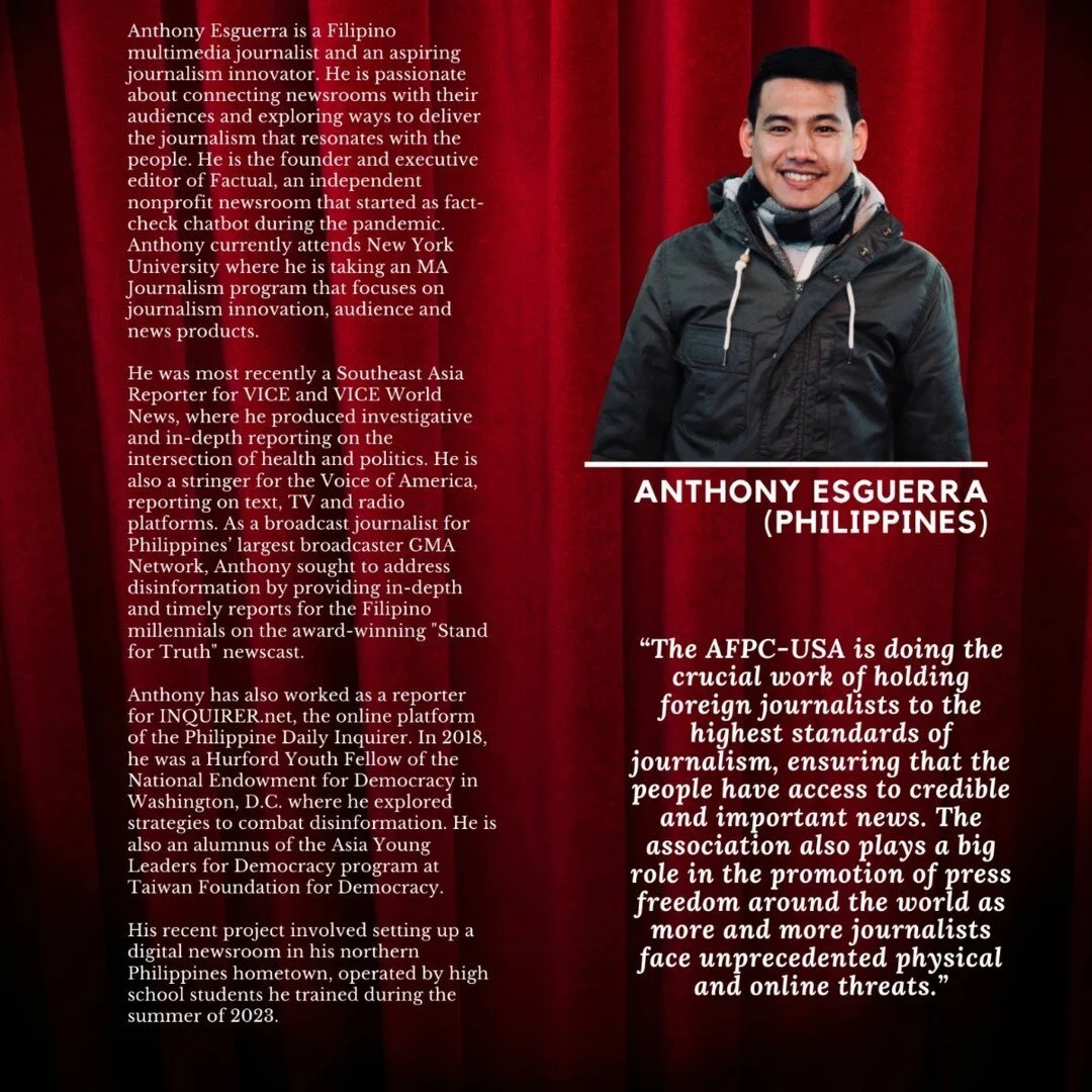 Challenges and Considerations for Foreign Correspondents Reporting ...