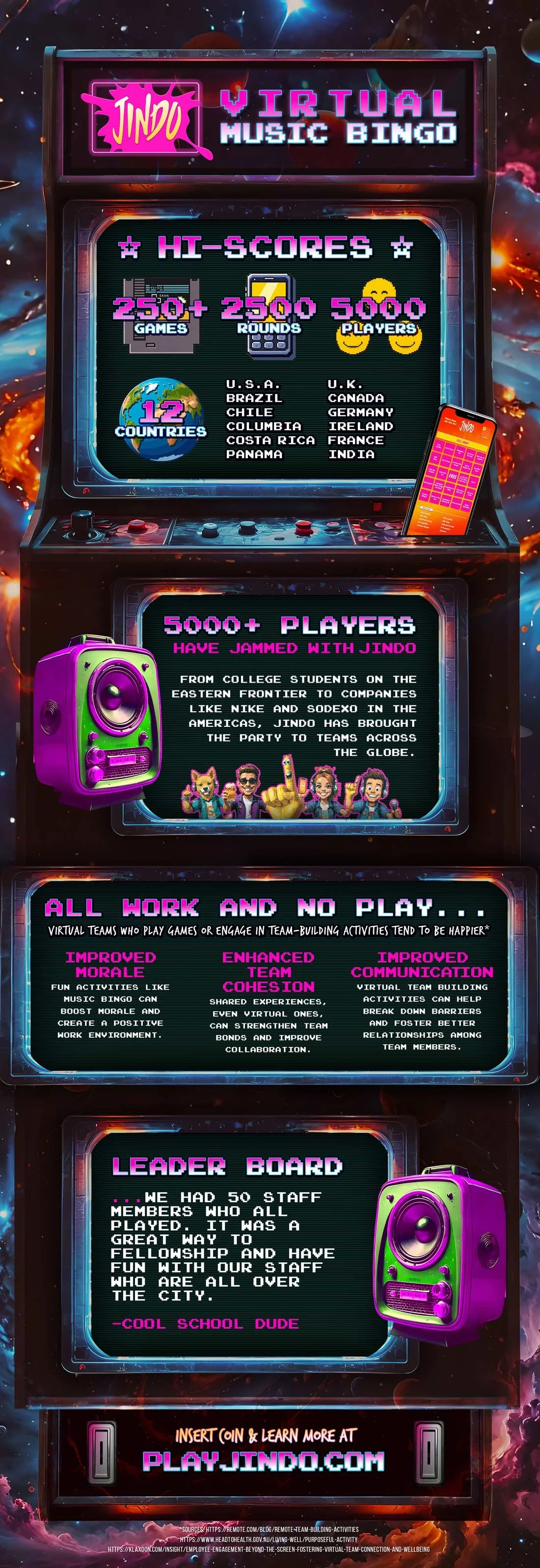 Why play virtual music bingo with Jindo — Jindo Music Bingo