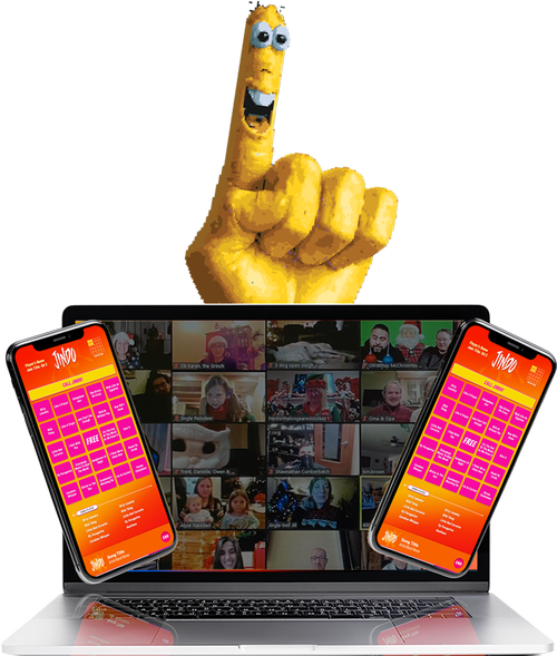 Virtual Music Bingo — Jindo Music Bingo