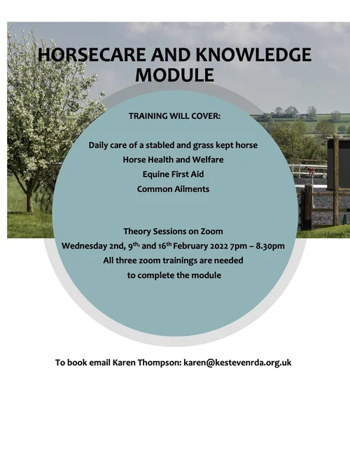 Horsecare and Knowledge Module — North Midlands RDA