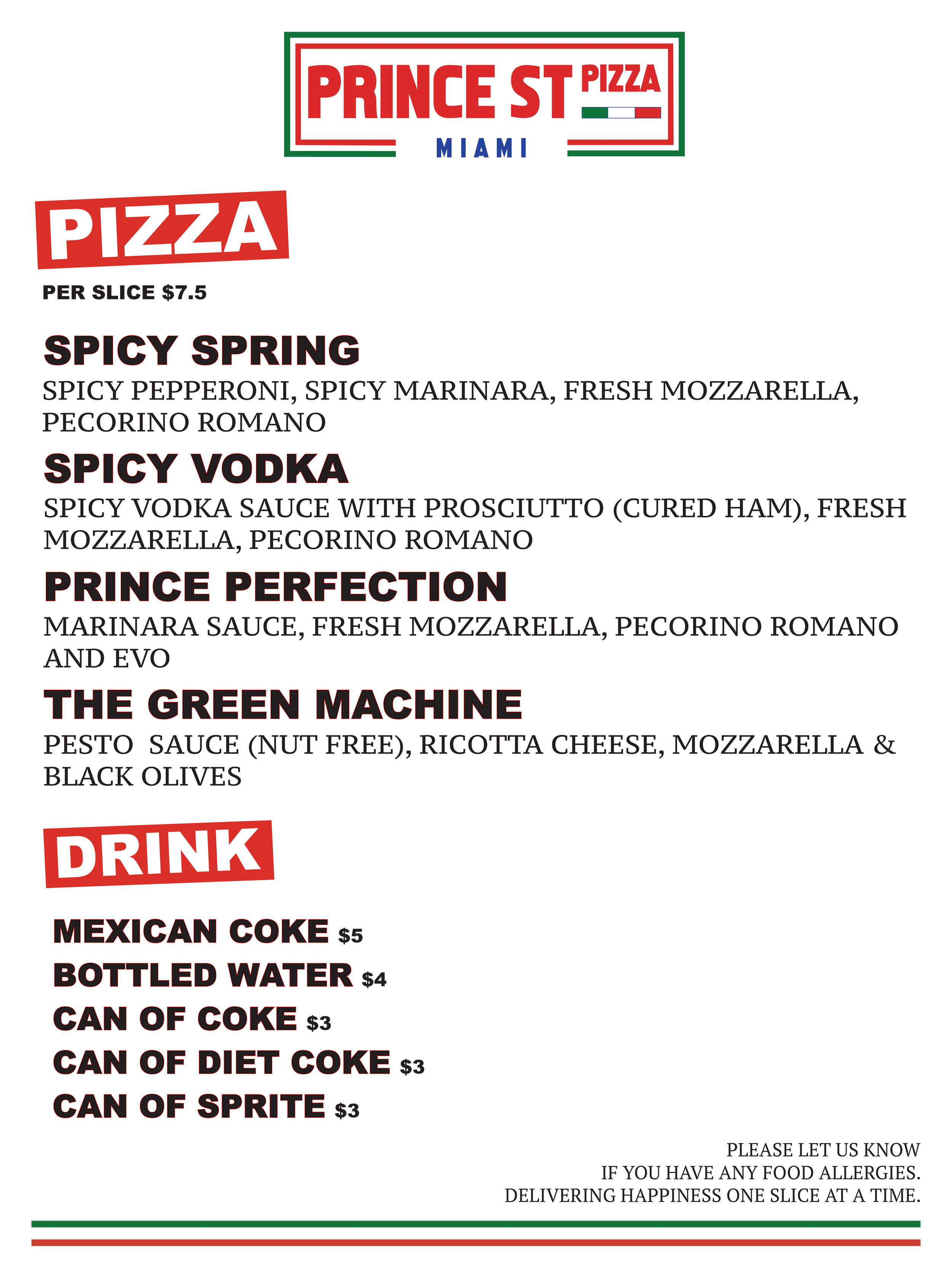 Prince Street Pizza — Oasis