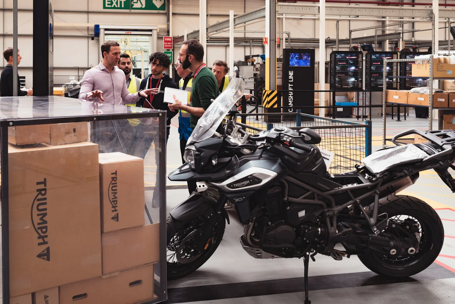 Triumph Factory Tour — Thomas J Studio