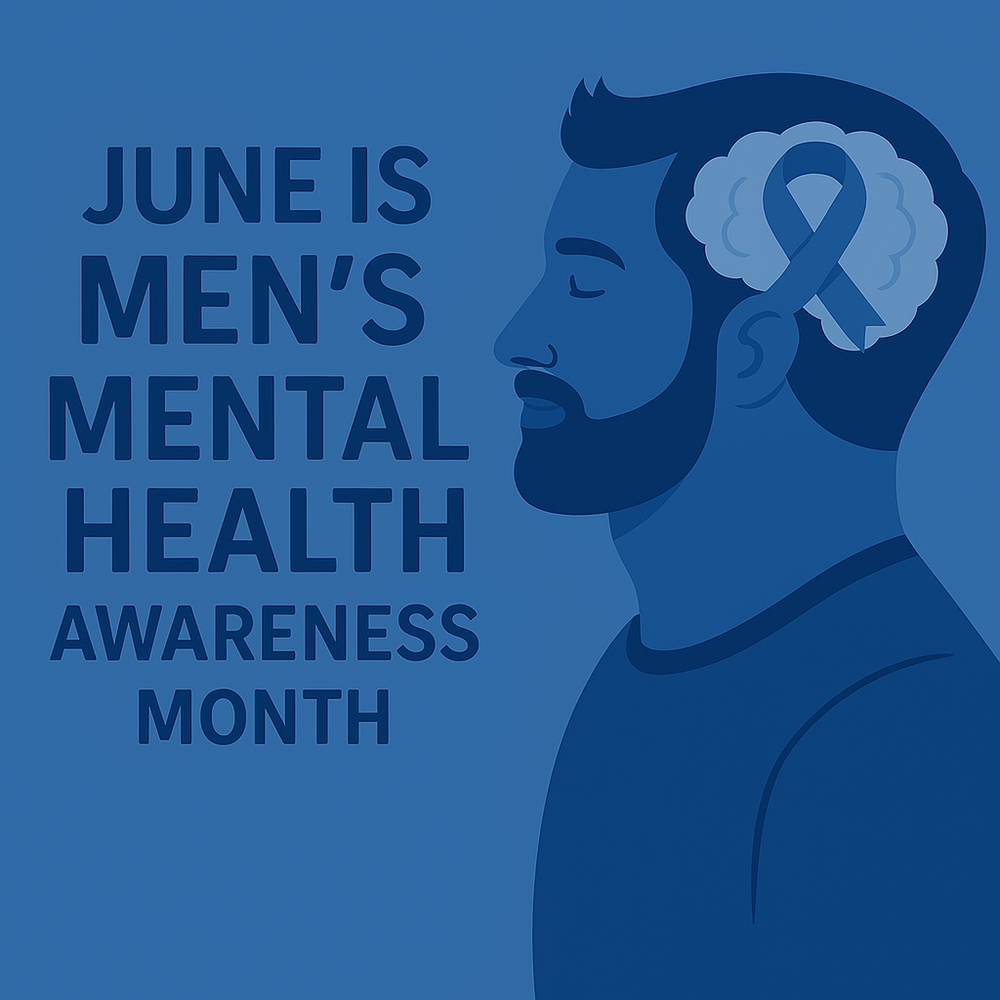 June is Men’s Mental Health Awareness Month — CHUCK CANNON CREATIONS