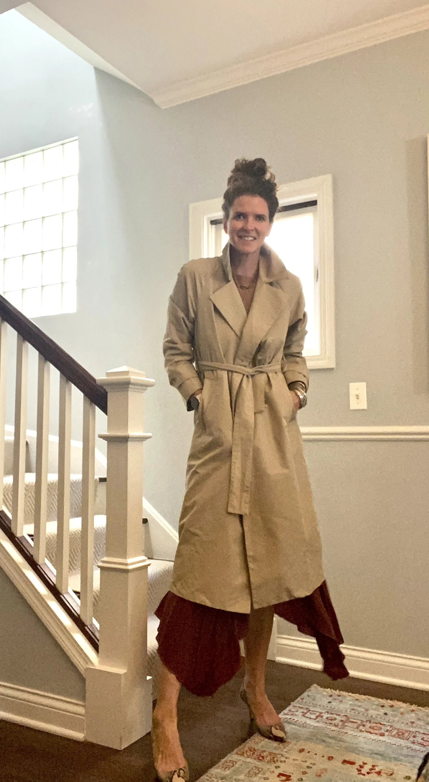 Classic Meets Trendy in a Trench Coat — Annie Frances Style Consulting