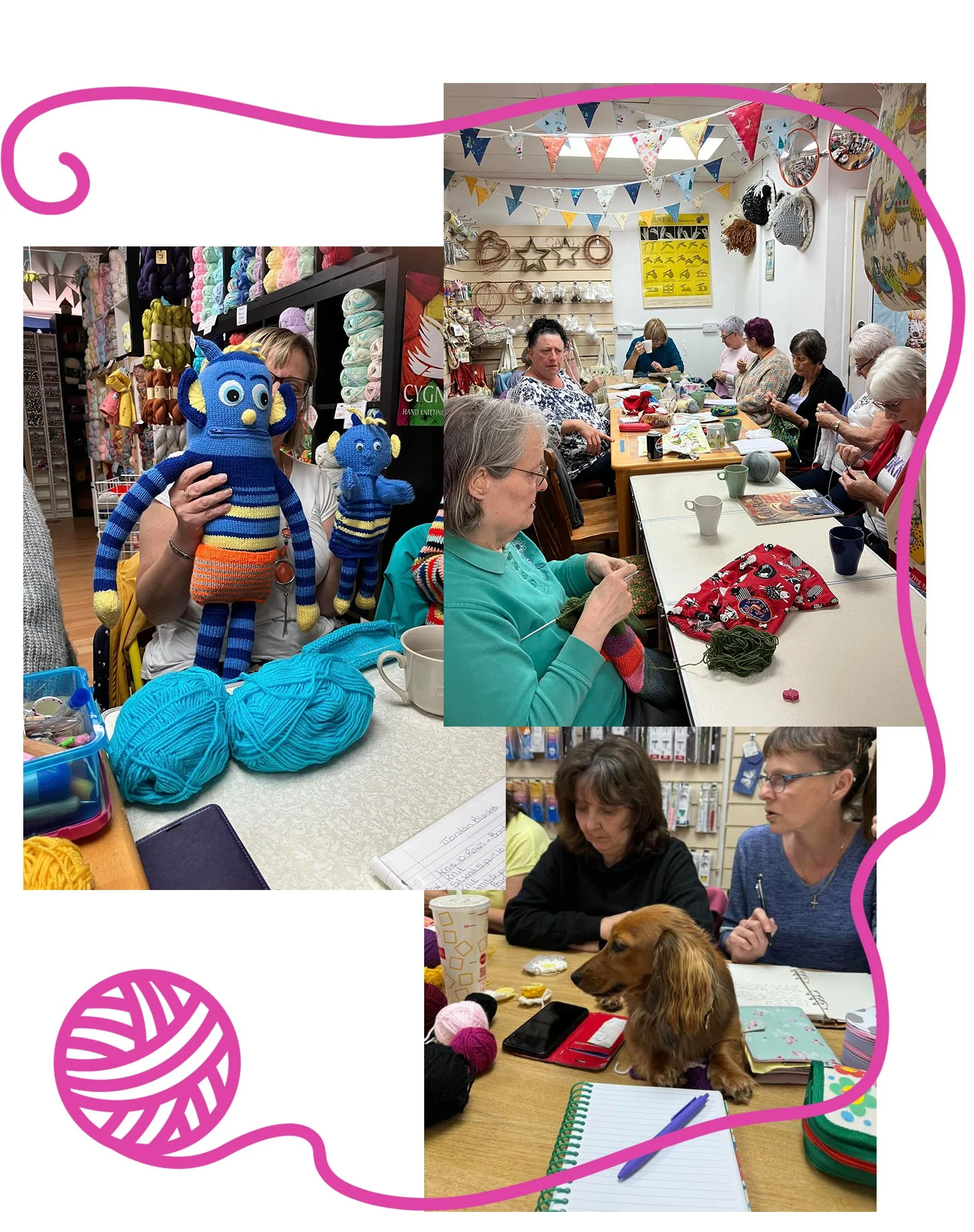 Knitting Socials & Workshops — Bonney fabrics and wool