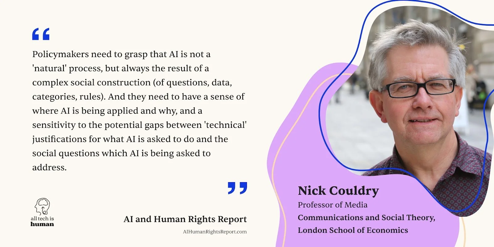 AI and Human Rights: Building a Tech Future Aligned With the Public ...