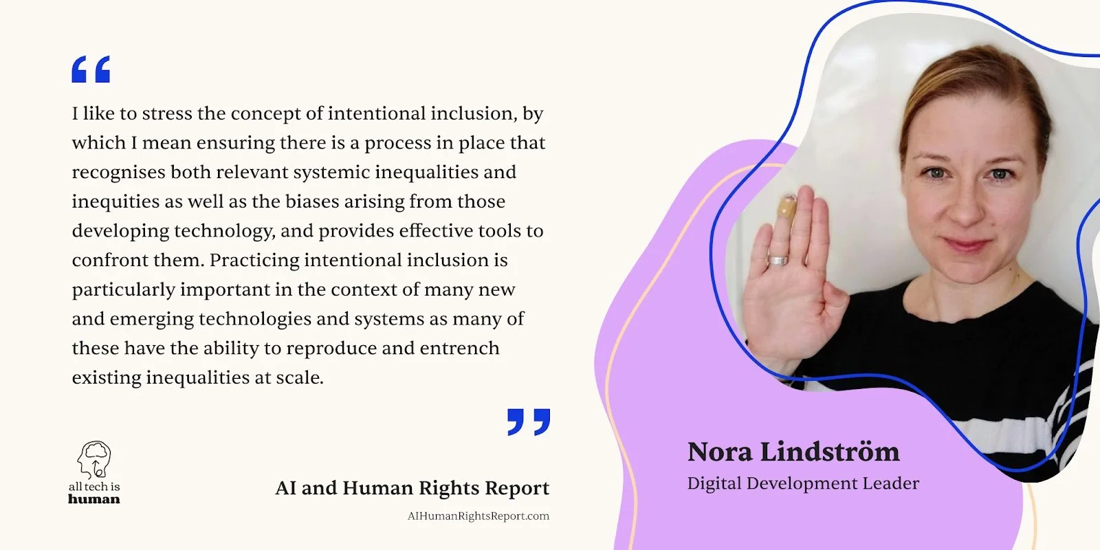 AI and Human Rights: Building a Tech Future Aligned With the Public ...