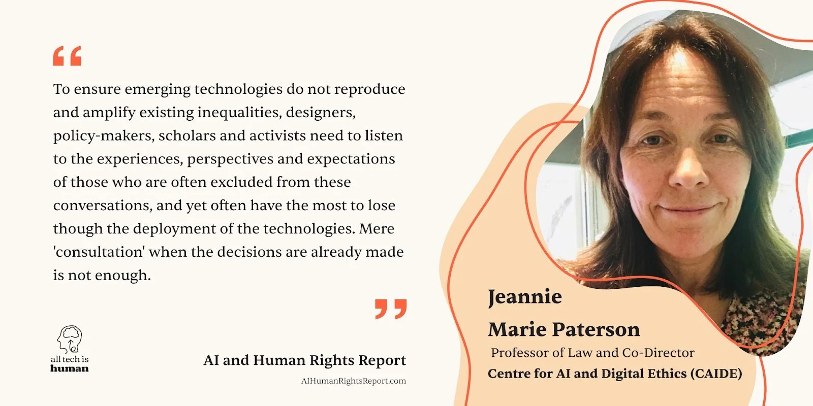 AI and Human Rights: Building a Tech Future Aligned With the Public ...