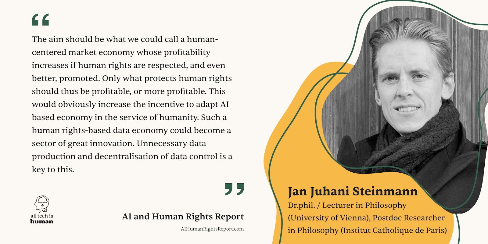 AI and Human Rights: Building a Tech Future Aligned With the Public ...