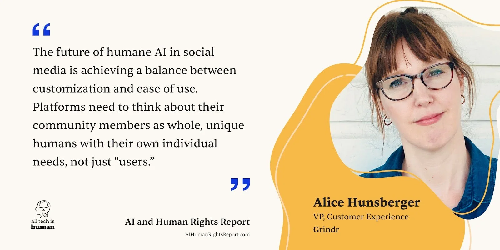 AI and Human Rights: Building a Tech Future Aligned With the Public ...