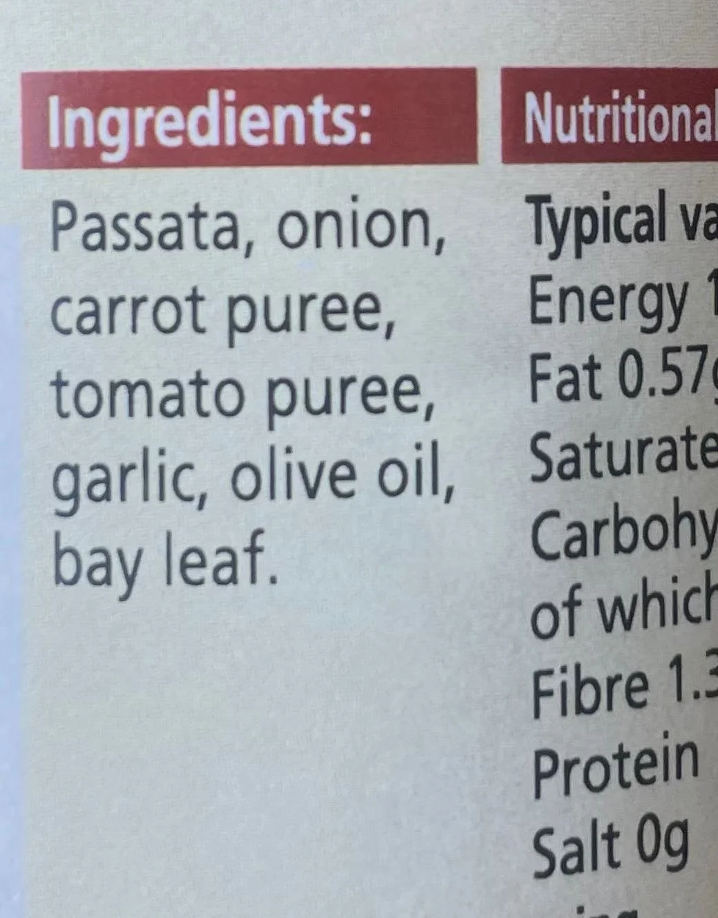 How to read and understand food labels for baby and toddler. — Hungry ...