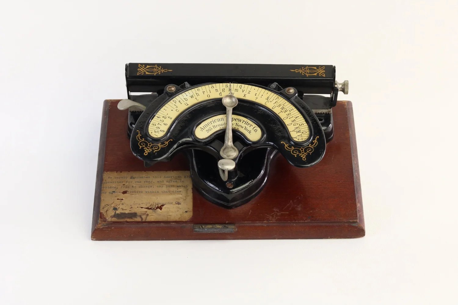 The American Typewriter Co. New York — Tampa Typewriter Co. Service & Sales