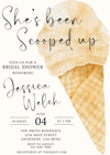 She’s Been Scooped Up: Bridal Shower — HAPPY YAPPY CO