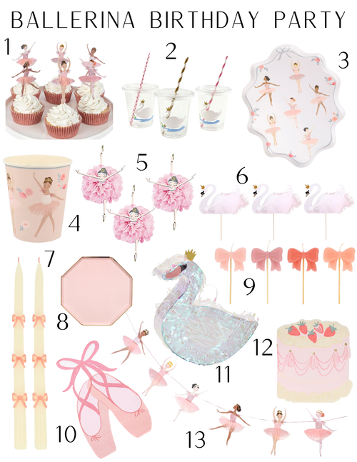 Dance and Twirl: Ballerina Birthday Party — HAPPY YAPPY CO