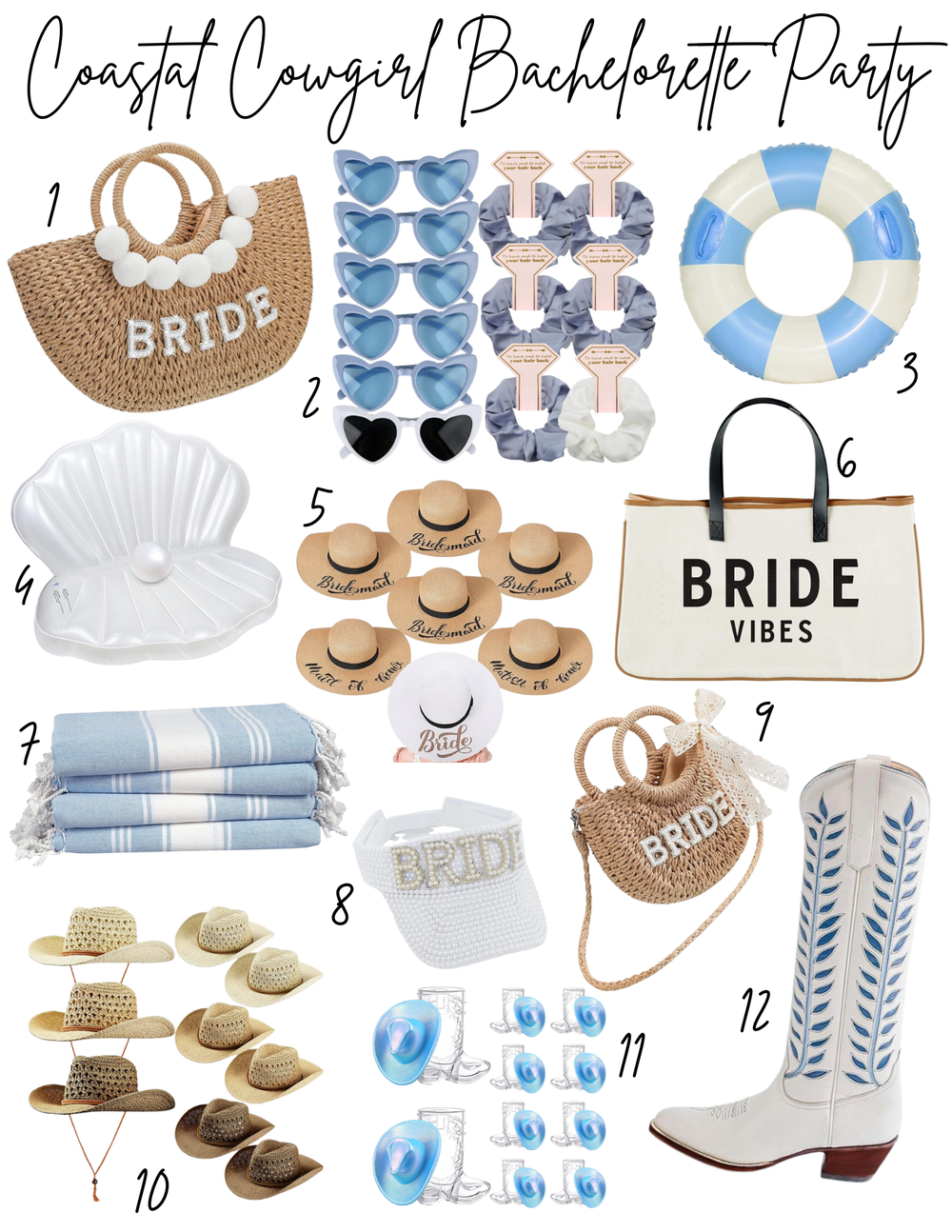 Coastal Cowgirl: Bachelorette Party — HAPPY YAPPY CO
